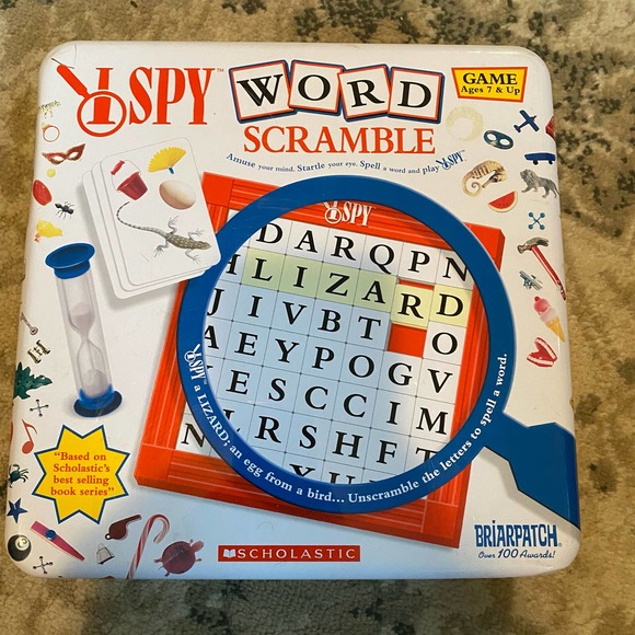 Scholastic | Games | I Spy Word Scramble Game Ages 7 Up 2 Or More ...